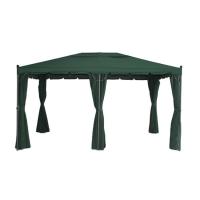 China Replacement Gazebo Canopy Top 215x46x13cm Polyester Sunshade Single Tier for 3x4x2.6M Frame for sale