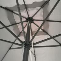 China Foldable Garden Umbrella 2.5m x 2.5m Customizable Sunshade for Beach Park Leisure for sale