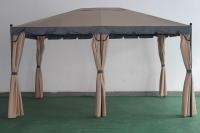 China Replacement Gazebo Canopy Top 215x46x13cm Polyester Sunshade Single Tier for 3x4x2.6M Frame for sale