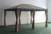 China Replacement Gazebo Canopy Top 215x46x13cm Polyester Sunshade Single Tier for 3x4x2.6M Frame for sale