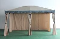 China Replacement Gazebo Canopy Top 215x46x13cm Polyester Sunshade Single Tier for 3x4x2.6M Frame for sale