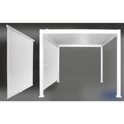 China Aluminum 3x3m Modern Outdoor Pergola Waterproof Windproof for Garden Custom Color for sale