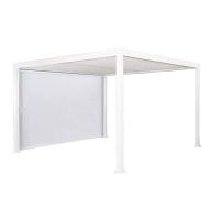 China Aluminum 3x3m Modern Outdoor Pergola Waterproof Windproof for Garden Custom Color for sale