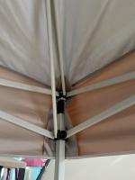 China Custom 3x3m Foldable Heavy Duty Steel Frame Garden Gazebo Waterproof for sale