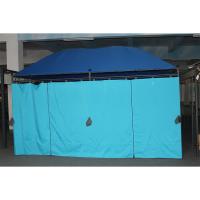China Blue Large Canopy Metal Panel Top Gazebo 3x4M Outdoor Steel Structure Waterproof for sale