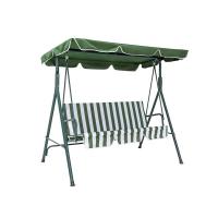 China Traditional Garden Patio Swing Chair with Canopy Pergola Gazebo Steel Frame 172x112x152cm for sale