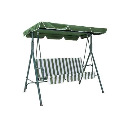 China Traditional Garden Patio Swing Chair with Canopy Pergola Gazebo Steel Frame 172x112x152cm for sale