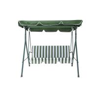 China Traditional Garden Patio Swing Chair with Canopy Pergola Gazebo Steel Frame 172x112x152cm for sale