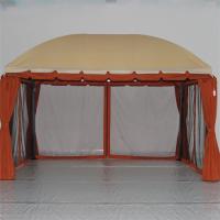 China 3x4M PVC Gazebo Tent Waterproof Steel Frame Outdoor Party Sunshade Customizable for sale