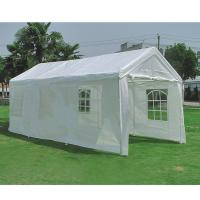 China Custom Party Tent 3x6m White Outdoor Gazebo Canopy Steel Frame PE Cover Waterproof UV Resistant for sale