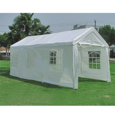 China Multifunctional Movable Car Shelter 5x10m Steel Frame Carport Waterproof UV Resistant for sale