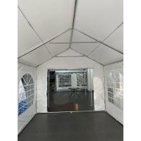 China Multifunctional Movable Car Shelter 5x10m Steel Frame Carport Waterproof UV Resistant for sale