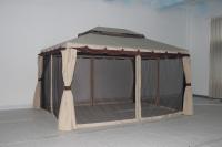 China 3x4M Steel Gazebo Tent PVC Waterproof Outdoor Party Sunshade Custom Color for sale
