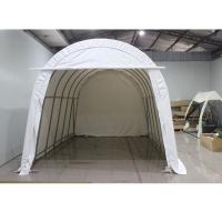 China Removable Sidewalls Portable Car Garage CP012 400x730x330cm Steel Frame Waterproof for sale
