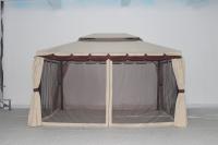 China 3x4M Steel Gazebo Tent PVC Waterproof Outdoor Party Sunshade Custom Color for sale