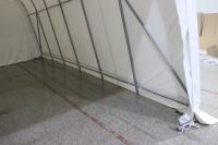 China Removable Sidewalls Portable Car Garage CP012 400x730x330cm Steel Frame Waterproof for sale