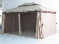 China 3x4M Steel Gazebo Tent PVC Waterproof Outdoor Party Sunshade Custom Color for sale