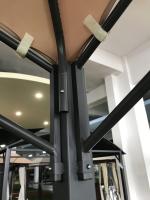 China Round Outdoor Patio Gazebo 2.95x2.95x2.7M Steel Frame Waterproof Canopy for Parties for sale