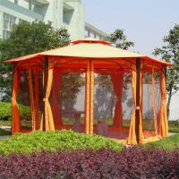 China 2.5x2.5x2.5M Hexagonal Aluminum Gazebo Tent PVC Canopy for Garden Outdoor Party for sale