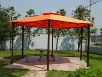China 2.5x2.5x2.5M Hexagonal Aluminum Gazebo Tent PVC Canopy for Garden Outdoor Party for sale