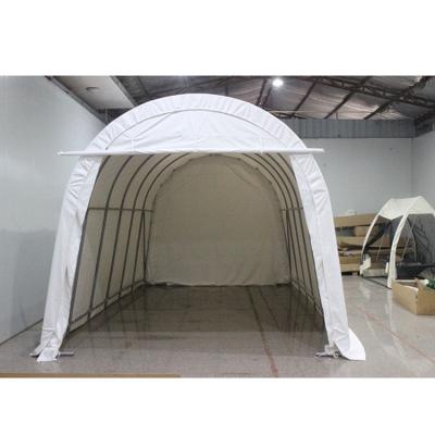 China Inflatable Car Park Shelter 400x730x330cm Waterproof UV Resistant Car Wash Canopy for Outdoor Camping for sale