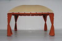 China Aluminum PVC Garden Pavilion Waterproof Pergola 3x4m Easy Assembly for Outdoor Park for sale