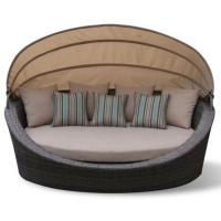 China Customized Color Aluminum Rattan Bistro Set Modern Sofa with Teapoy Table 3 Seater for sale