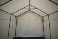China Single Vehicle Carport 300x450x275cm Powder Coated Steel Frame PE Cover for sale