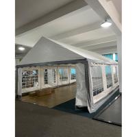 China Custom Portable Small Garden Marquee Wedding Carport 500x800cm Steel Frame for sale