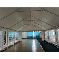 China Custom Portable Small Garden Marquee Wedding Carport 500x800cm Steel Frame for sale