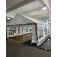 China Customized Large Outdoor Foldable Canopy Carport 500x800cm Powder Coated Steel Frame for sale