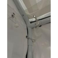 China Customized Large Outdoor Foldable Canopy Carport 500x800cm Powder Coated Steel Frame for sale