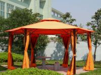 China Waterproof Aluminum Gazebo 2.5x2.5x2.5M Outdoor Party Wedding Canopy for sale
