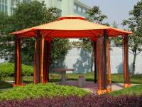 China Waterproof Aluminum Gazebo 2.5x2.5x2.5M Outdoor Party Wedding Canopy for sale