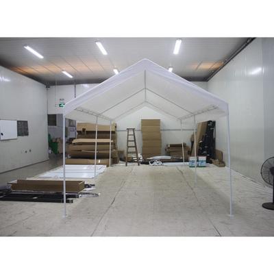 China Easy Assembly Outdoor Carport Garage 300x600cm Steel Frame PE Cover for Car Shelter Storage for sale