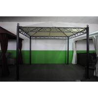 China Aluminum Pergola Bridge Canopy House Waterproof Picnic Tent Shelter 3x3M Custom Color for sale