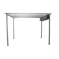 China White Aluminum Frame Attached Canopy 3x3.5x2.35M Outdoor Gazebo for Party for sale