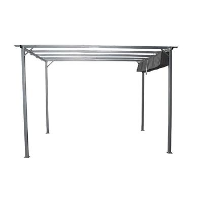 China White Aluminum Frame Attached Canopy 3x3.5x2.35M Outdoor Gazebo for Party for sale