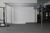China White Aluminum Frame Attached Canopy 3x3.5x2.35M Outdoor Gazebo for Party for sale