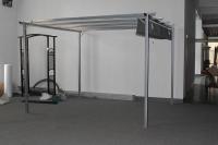 China White Aluminum Frame Attached Canopy 3x3.5x2.35M Outdoor Gazebo for Party for sale