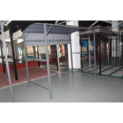 China Steel Frame Gazebo Pavilion 2.45x1.37x2.15M Collapsible Outdoor Pergola for sale