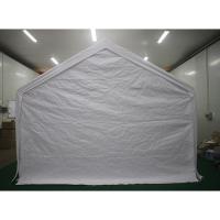 China Heavy Duty Carport Garage Canopy Shelter Tent 400x800cm Galvanized Steel Frame Vehicle Storage for sale