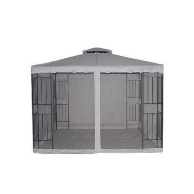 China Outdoor Patio Hard Top Garden Tent Gazebo with Sides Aluminum 3x3x2.65M Customizable for sale