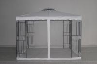 China Outdoor Patio Hard Top Garden Tent Gazebo with Sides Aluminum 3x3x2.65M Customizable for sale