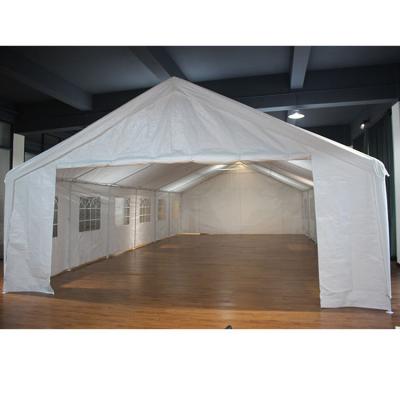 China 6x12M Portable Garage Heavy Duty Steel Frame Canopy Tent with Foldable Sidewall Doors 1 3/8 Inch for sale