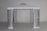 China Outdoor Patio Hard Top Garden Tent Gazebo with Sides Aluminum 3x3x2.65M Customizable for sale