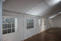 China 6x12M Portable Garage Heavy Duty Steel Frame Canopy Tent with Foldable Sidewall Doors 1 3/8 Inch for sale