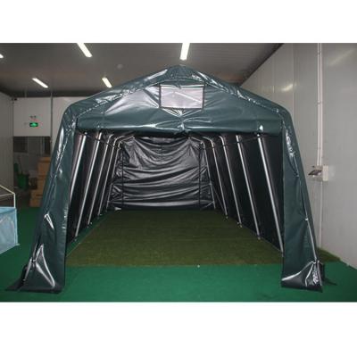 China Hot Galvanized Steel PVC Foldable Bicycle Shed Shelter Carport 330x600x260cm for sale