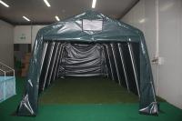 China Hot Galvanized Steel PVC Foldable Bicycle Shed Shelter Carport 330x600x260cm for sale
