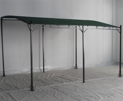 China Outdoor Metal Frame Sunshade Garden Gazebo 3x4x2.5M Steel Waterproof Easy Assembly for sale